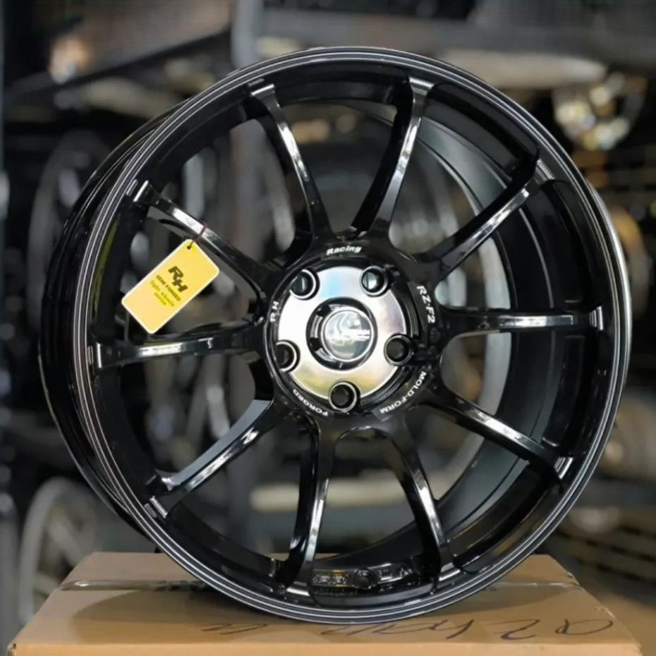 Jual velg mobil ring 18 ADVAN RZ F2 FLOW FORMING LEBAR 8,5 ET 22 velg racing r18 Innova reborn ...