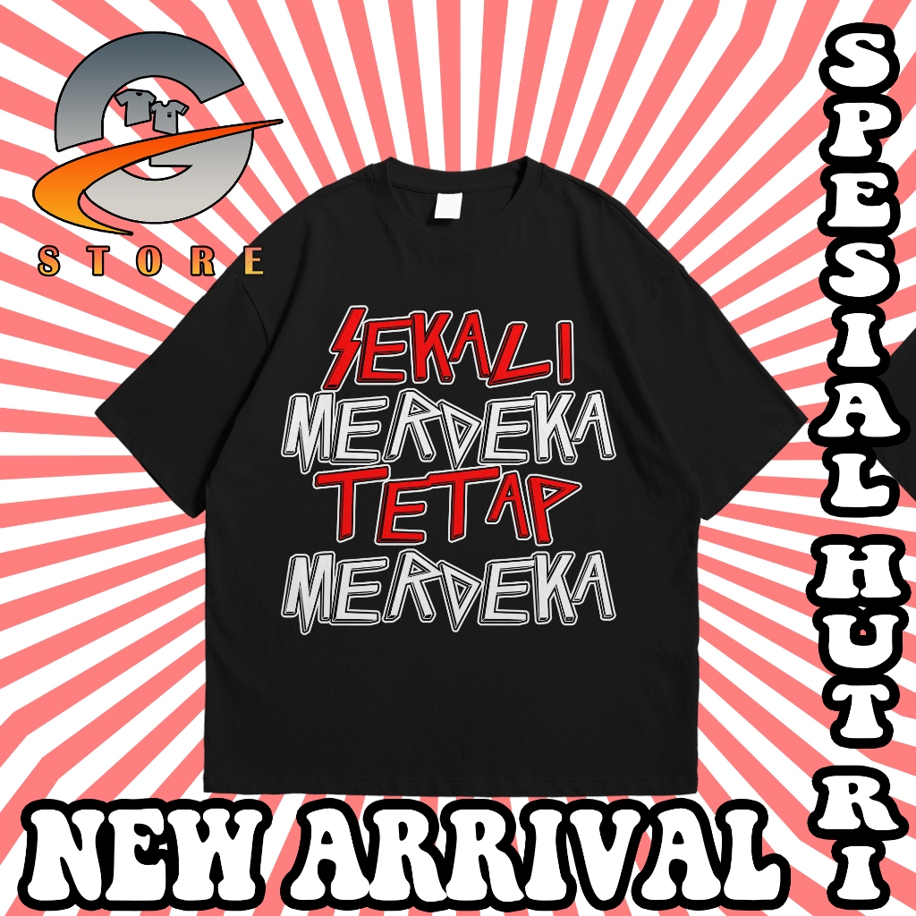 Jual Glorystore - Kaos HUT RI 80 tahun - Kaos 17 Agustus 2025 - Kaos Merdeka - Kaos Kemerdekaan ...