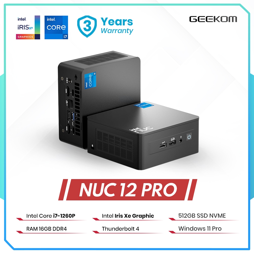 Jual Mini PC INTEL NUC12 PRO Intel Core i7-1260P Ram 32GB/1TB SSD ...