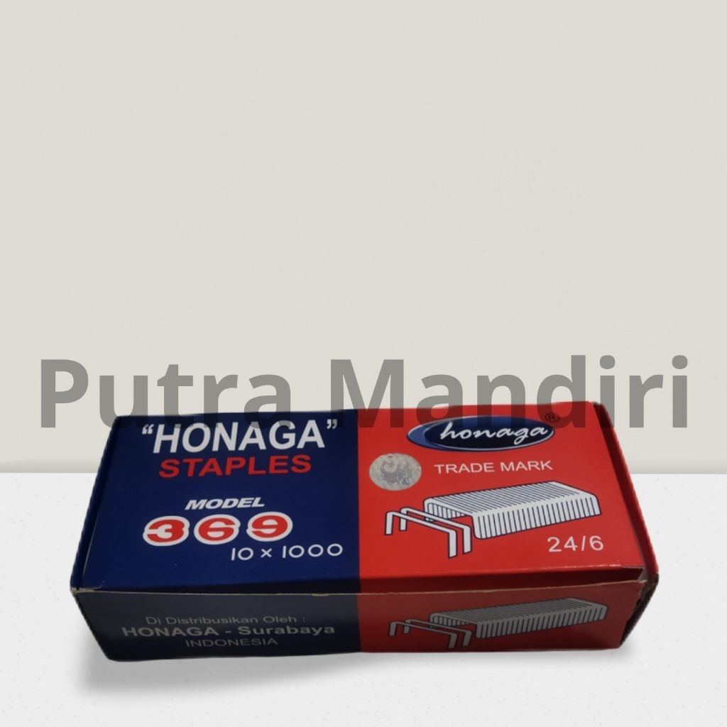 Jual Isi Staples Honaga besar isi (10pak) | Shopee Indonesia