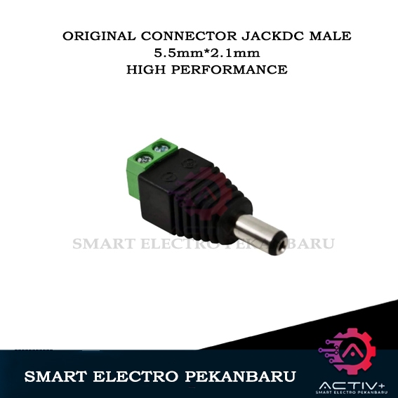 Jual ORIGINAL JACK DC MALE 2.1x5.5mm KONEKTOR POWER ADAPTOR Socket DC ...