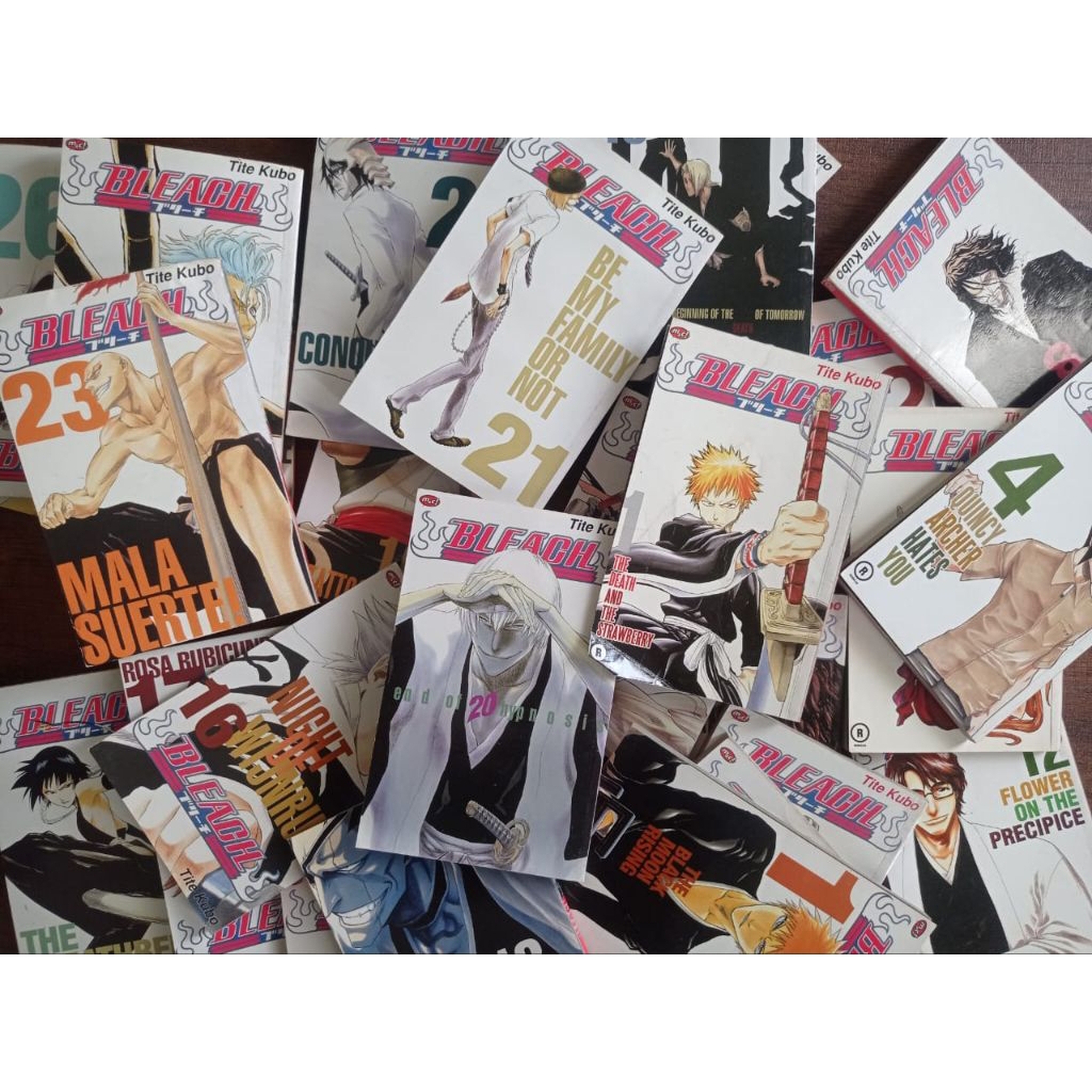Jual Komik Bleach - Tite Kubo (Vol. 1 - 51 berurut) | Shopee Indonesia