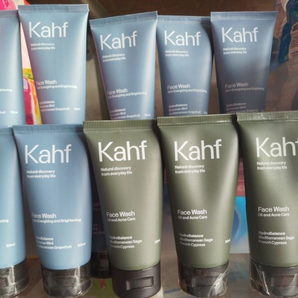 Jual khaf face wash / cuci muka skin energizing 50 mili | Shopee Indonesia