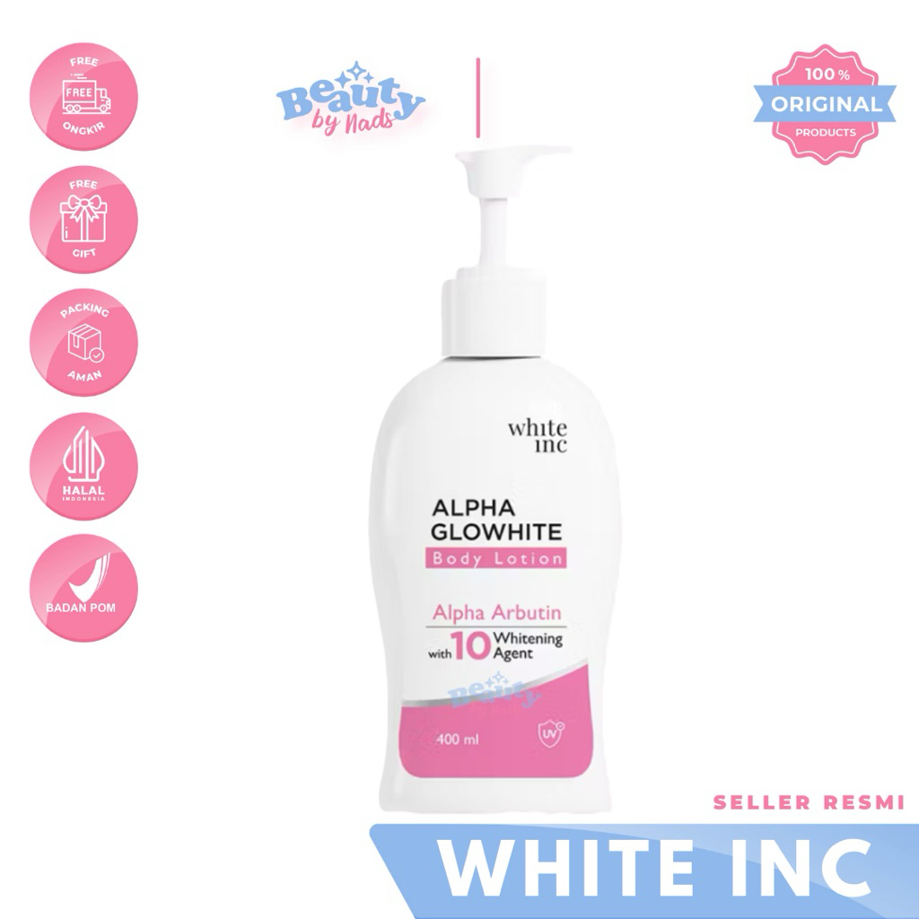 Jual BEAUTYBY.NADS | WHITE INC ALPHA GLOWHITE BODY LOTION ALPHA ARBUTIN ...