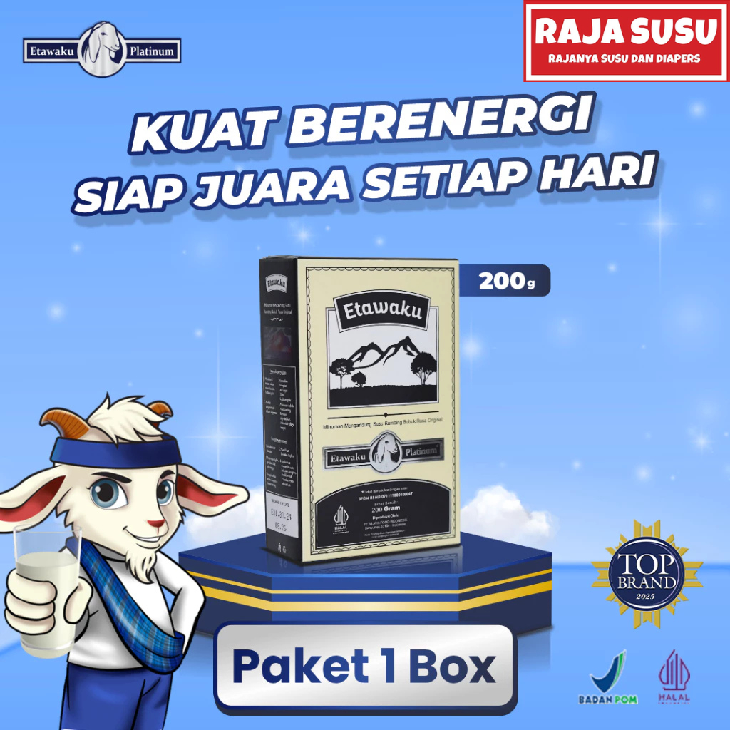 Jual ETAWAKU PLATINUM 200GR - RAJA SUSU | Shopee Indonesia