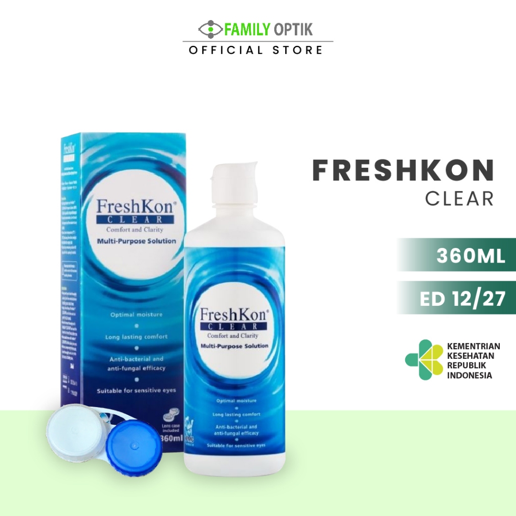 Jual Freshkon 360ml Multi Purpose Solution Air Softlens | Shopee Indonesia