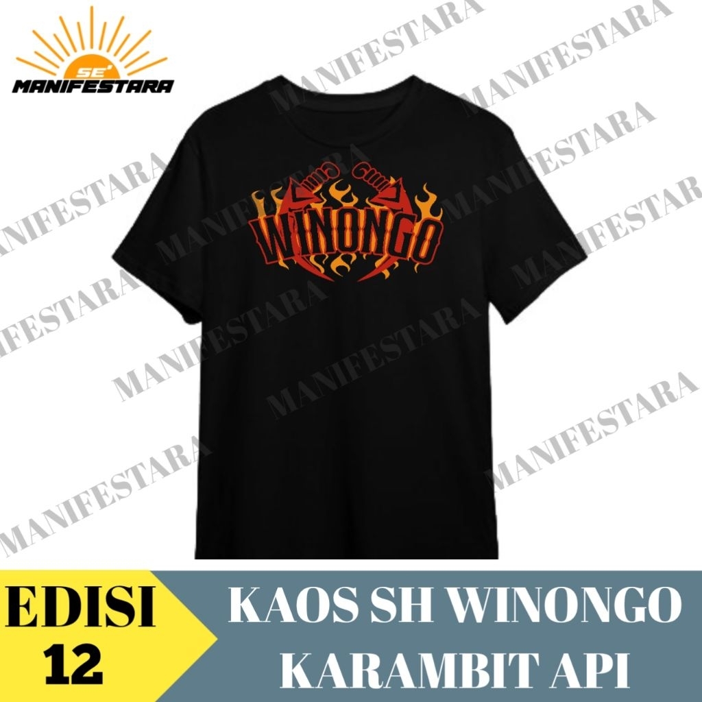 Jual KAOS SH WINONGO PERSAUDARAAN SETIA HATI WINONGO TUNAS MUDA MADIUN ...