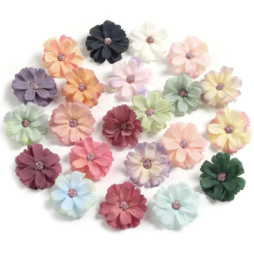 Jual Topper Kue Bunga Kelopak Daisy Artificial 5cm / Cake Topper ...