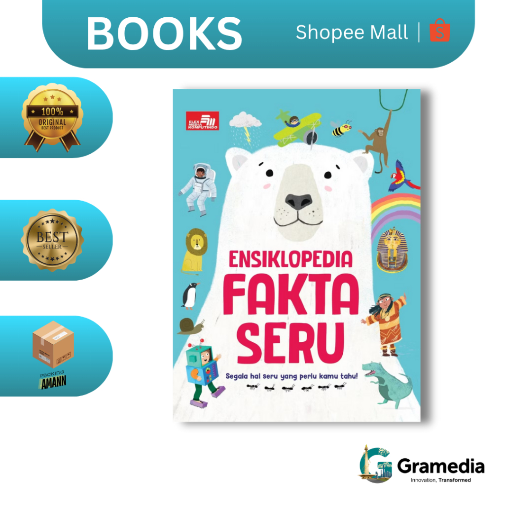 Jual Gramedia MKG - Buku Anak Ensiklopedia Fakta Seru (Miles Kelly) | Shopee Indonesia