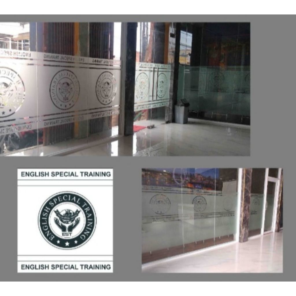 Jual stiker sandblast / kaca film sandblast / stiker sunblas /stiker ...