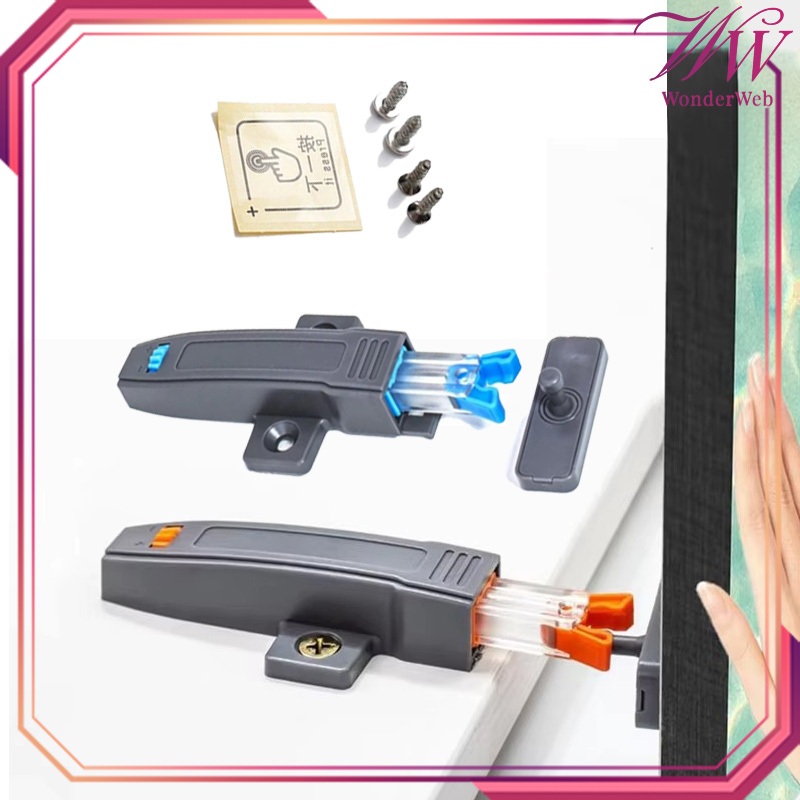 Jual 1set Pembuka Pintu Lemari Rebound Push To Open Lemari Push Open ...