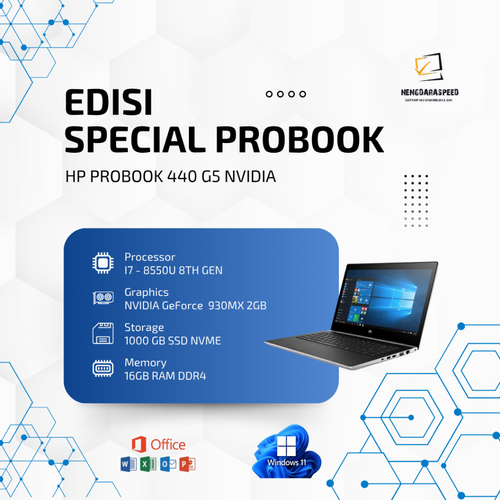 Jual HP PROBOOK GAMING 440 G5 I7 - 8550U 8TH GEN / NVIDIA GEFORCE 930MX ...