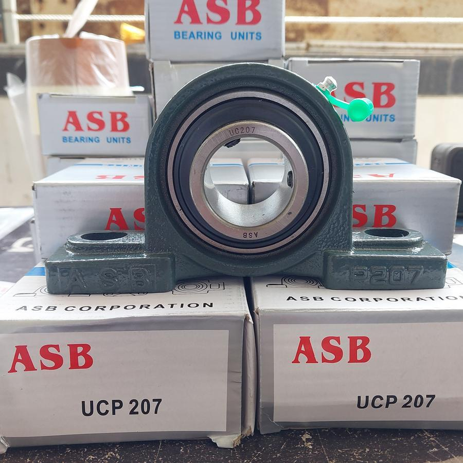 Jual Bearing Pillow Block ASB UCP 207 Diameter AS : 35 mm | Shopee Indonesia