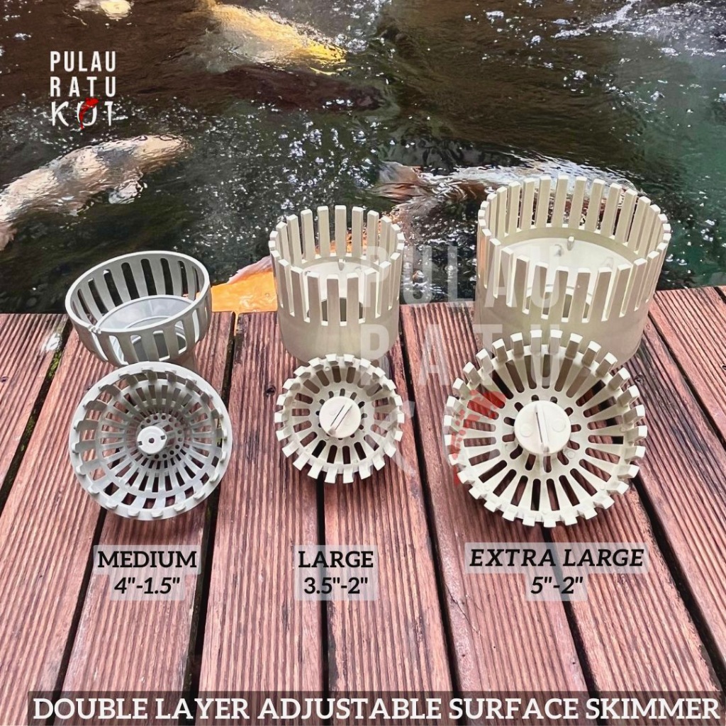 Jual Surface Skimmer Double Layer Adjustable Inlet Import Pulau Ratu ...