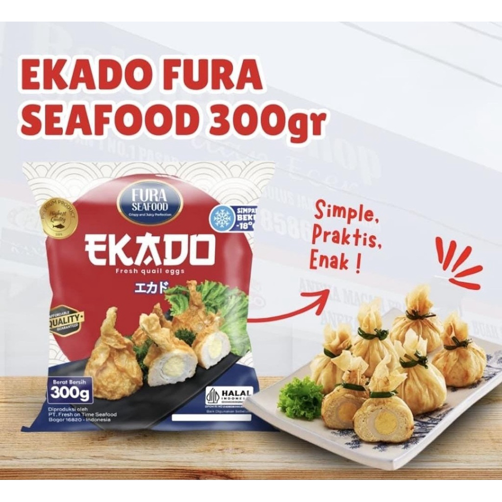Jual Ekado 300 gr by Fura Seafood | Shopee Indonesia