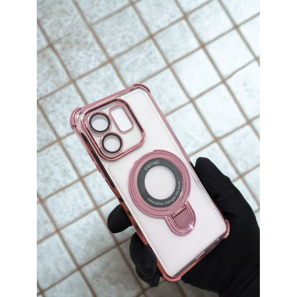 Jual Case Magsafe Infinix Hot 50i / Infinix Smart 9 Anti Crack Magnet Tahan Benturan Pelindung ...