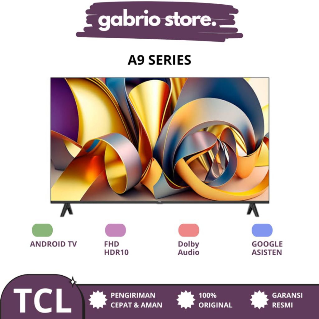 Jual TCL 40 Inch Android TV 11.0 40A9 Garansi Resmi | Shopee Indonesia