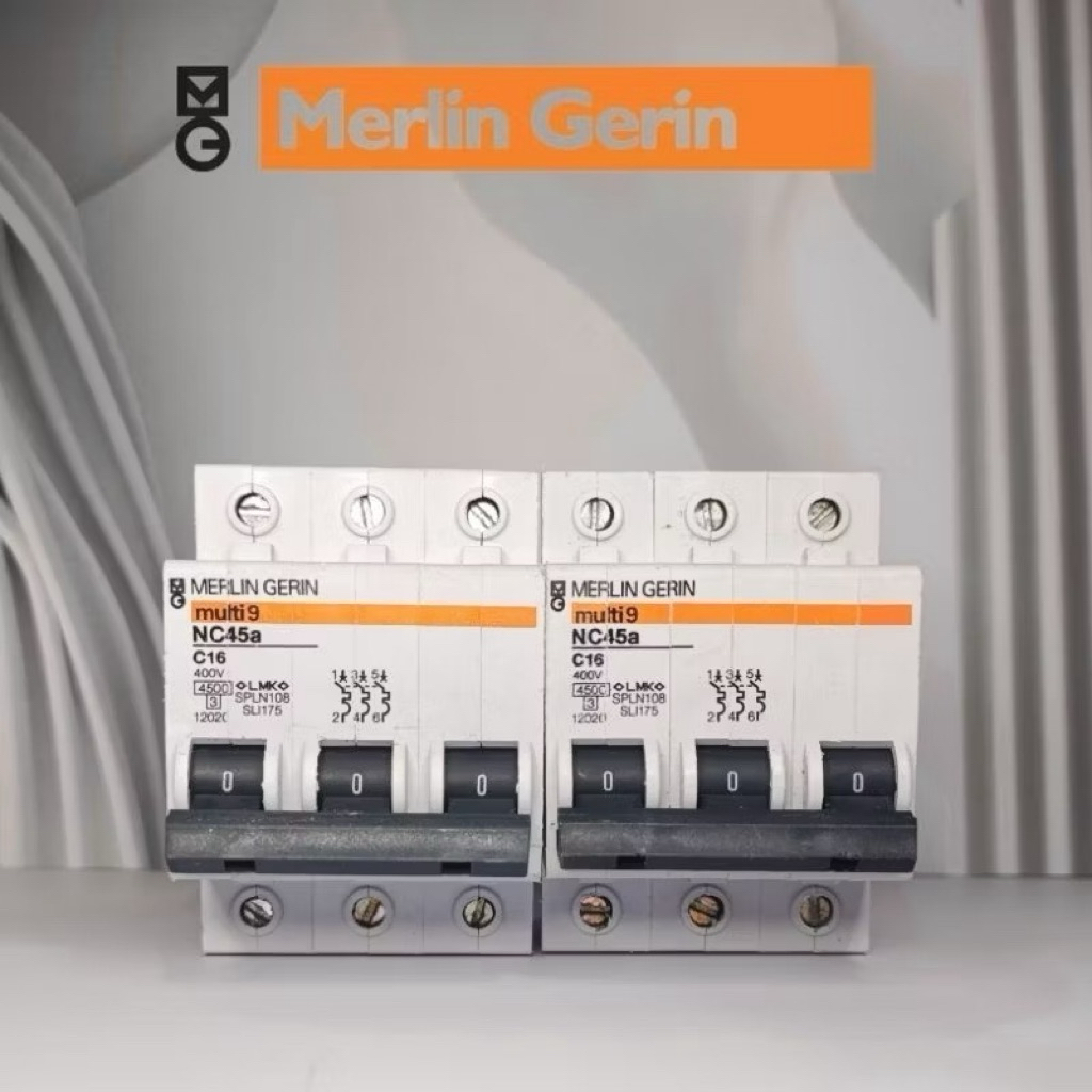 Jual MCB 3phas merlin gerin mulai 20A , 25A , 32A , 40A 3p Original. | Shopee Indonesia