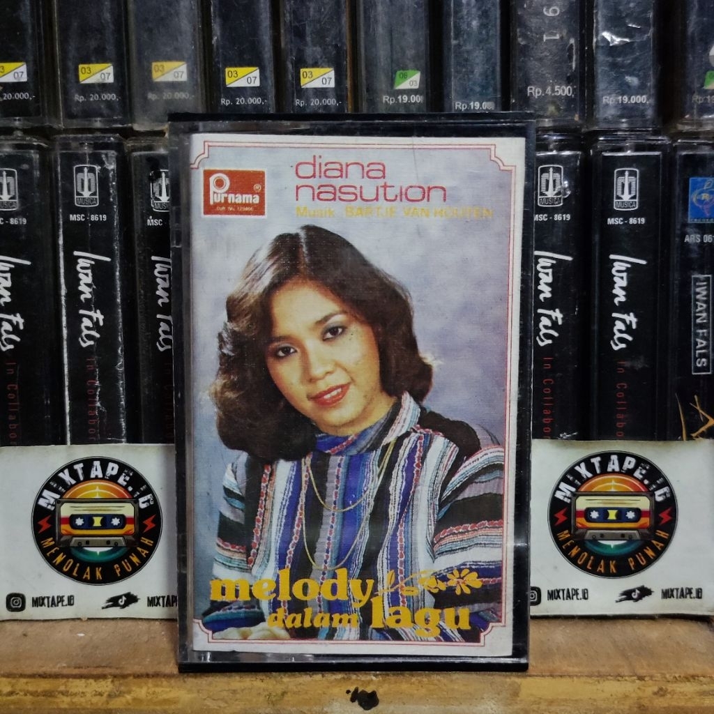 Jual Kaset Pita - Diana Nasution - Melody Dalam Lagu - Radio Tape - Kaset - Radio - Pemutar ...