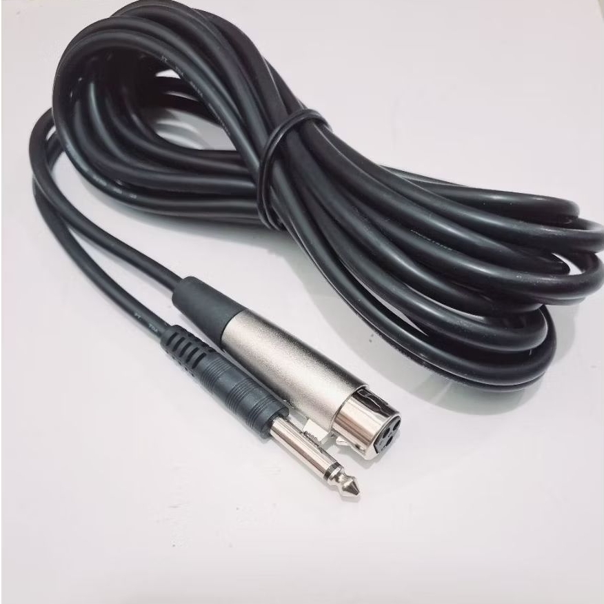 Jual siap pakai Kabel Mic micophone Merek TOA panjang 5 METER | Shopee ...