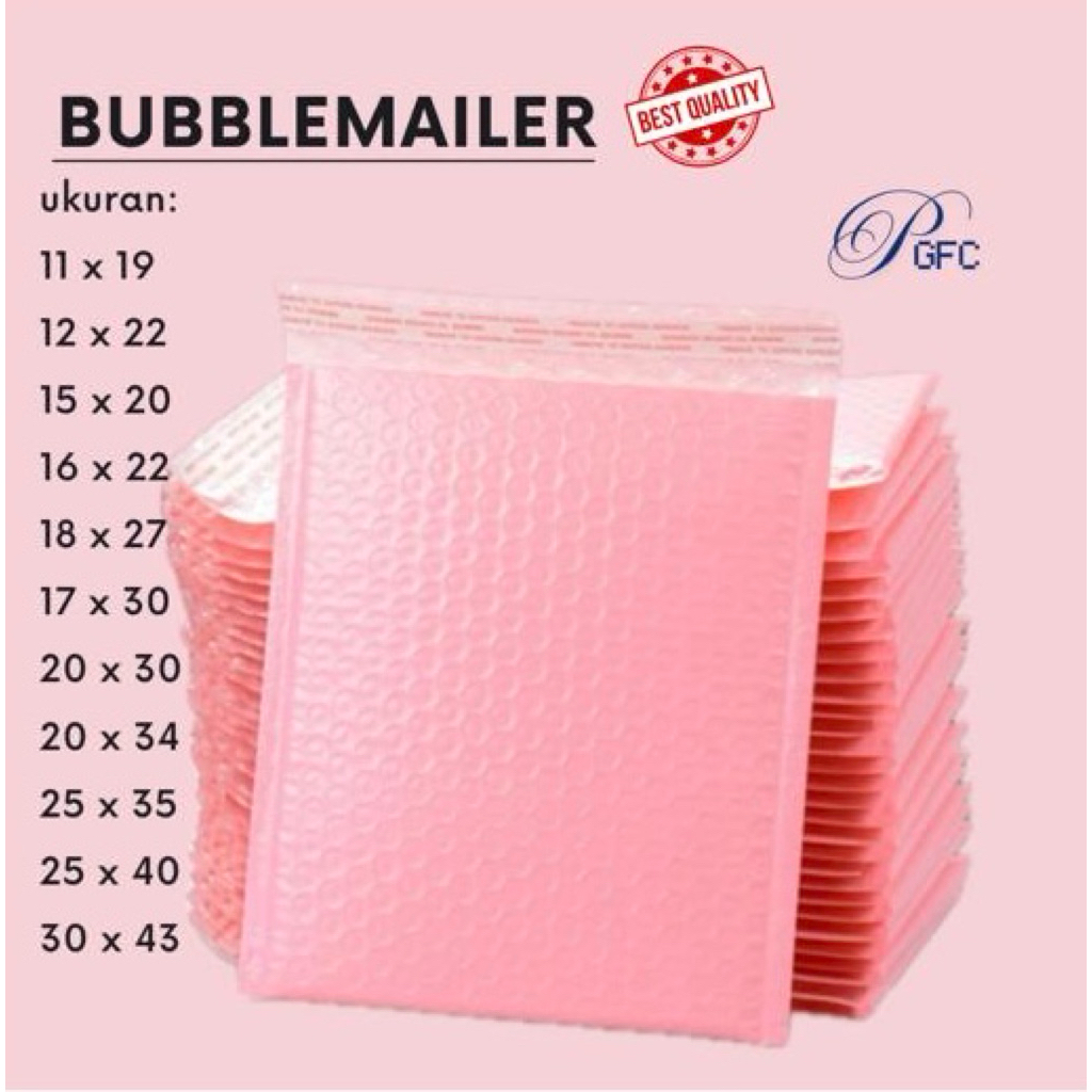 Jual Bubblemailer / Amplop Bubble Packing ( PINK ) | Shopee Indonesia