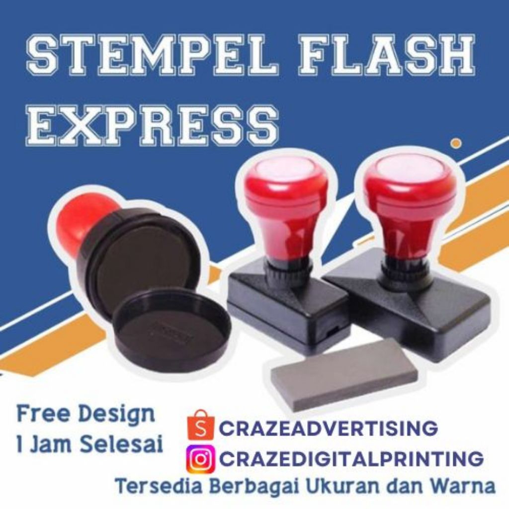 Jual stempel warna otomatis custom | Shopee Indonesia