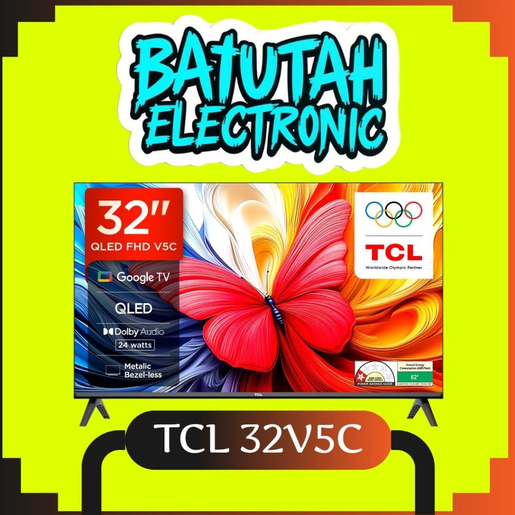 Jual TCL 32V5C 2K FHD FULL HD QLED TCL 32 inch Android TV 32l4b new ...