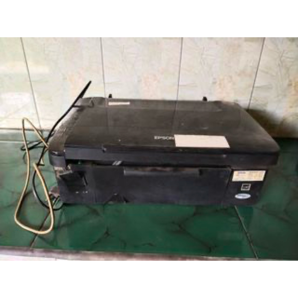 Jual printer second patah rusak parah plus packing kayu | Shopee Indonesia