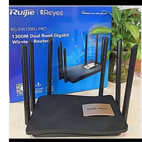 Jual ruijie reyee ew1200g pro 1300m gigabit dual band wireless router ...