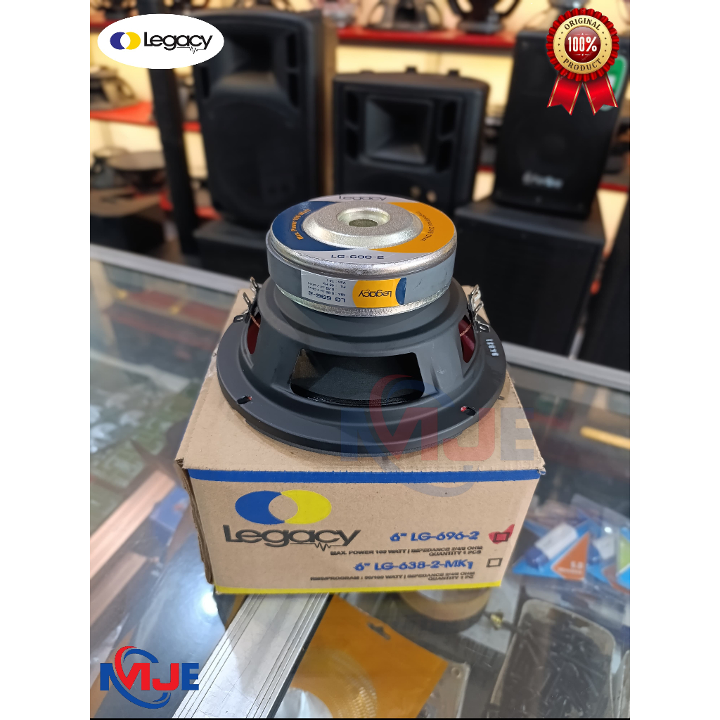 Jual SPEAKER LEGACY 6 INC LEGACY 696-2 LEGACY SUBWOOFER 6 INC | Shopee ...
