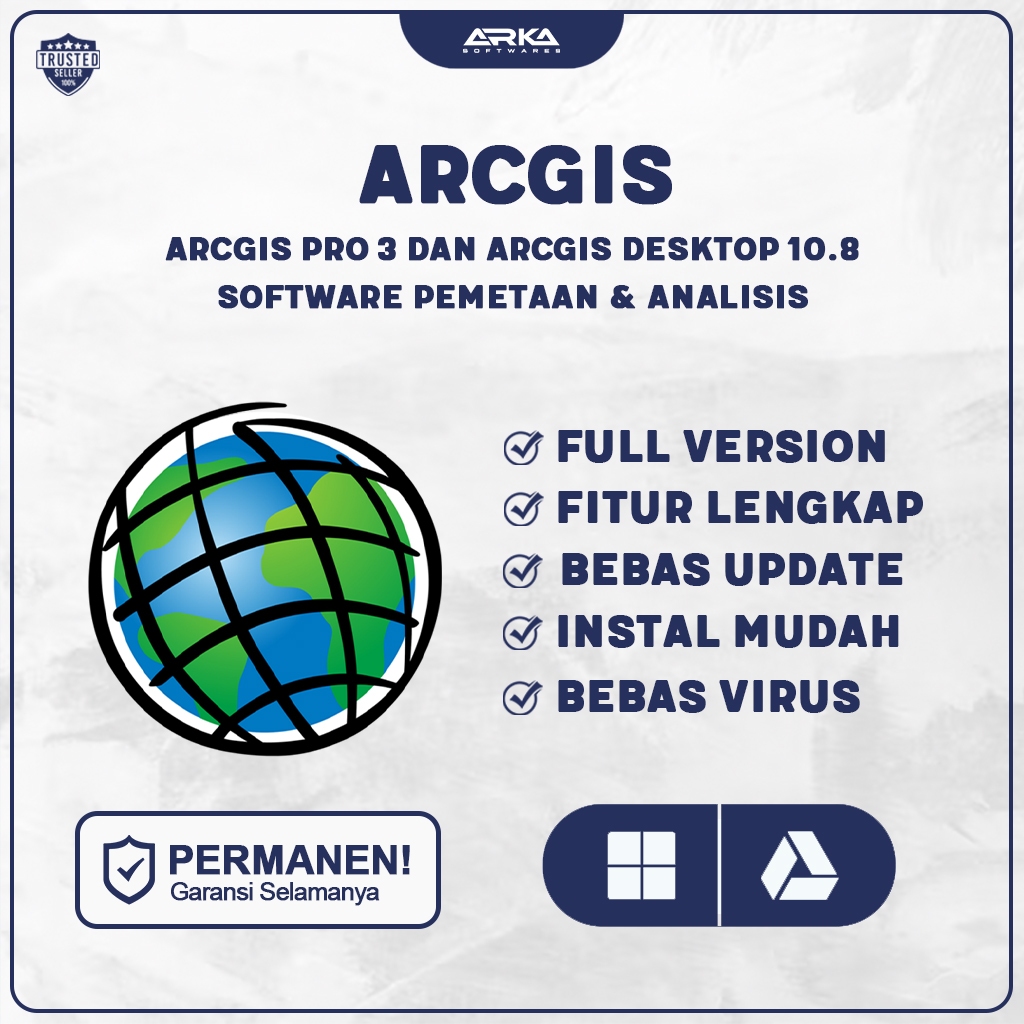 Jual ArcGIS Pro 3.5 dan ArcGIS Desktop 10.8.2 Full Version Original ...