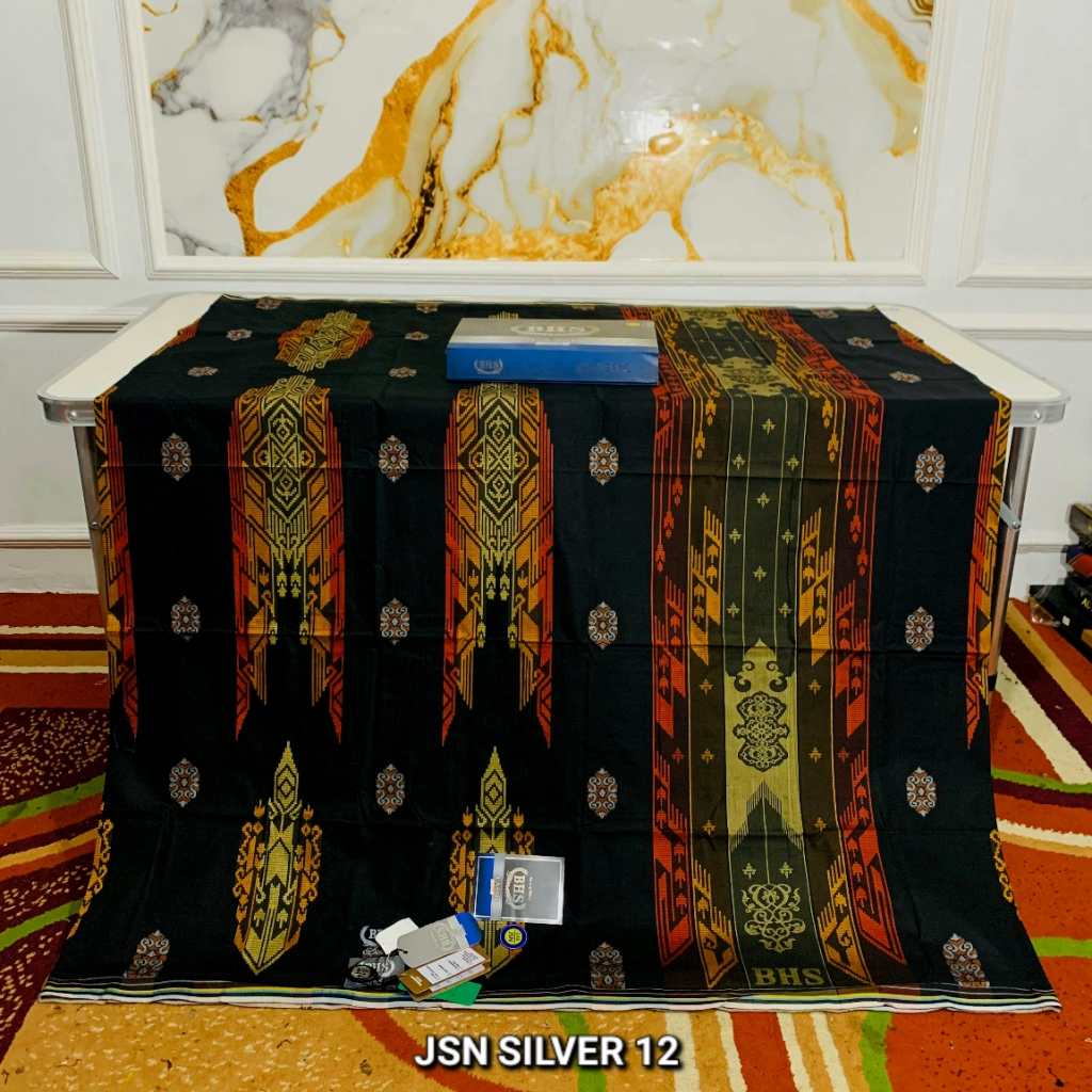 Jual SARUNG BHS CLASSIC SILVER JACQUAR FULL SONGKET MOTIF JGC/JSN ...