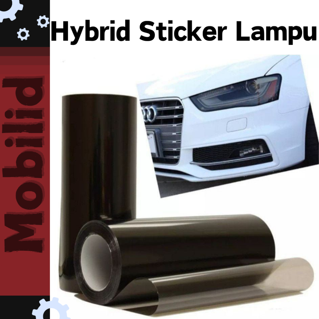 Jual Stiker Lampu Smoke Hybrid Pelindung Mika Mobil Motor Mika Lampu ...