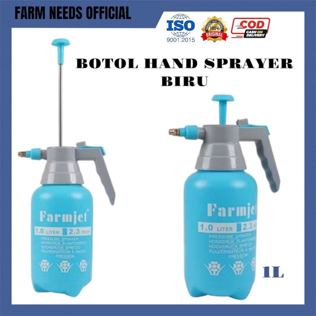 Jual HAND SPRAYER 1LITER (609) BOTOL SEMPROT HAMA BURUNG / botol pompa ...