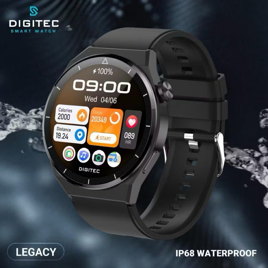 Jual Digitec LEGACY Jam Tangan Pria Smart Watch Digital Original ...
