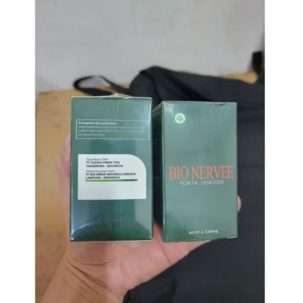 Jual 3 pilihan varian BIO HERBAL NERVE MALAYSIA NDR, D-NEERVHIE 100% ...