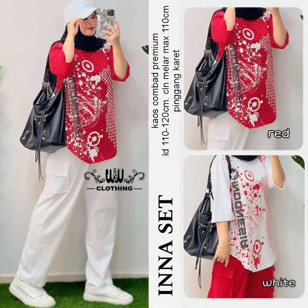 Jual Inna/Victory/Gyan/Nesia/Agis/Puri/Hurri/Garuda/Mila Setelan kemerdekaan merah putih ...