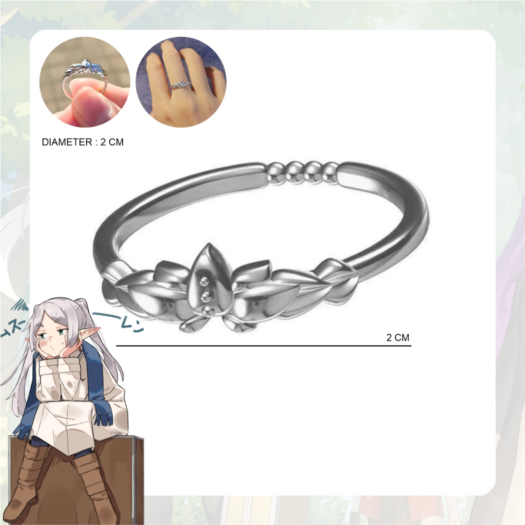 Jual Cincin Frieren Beyond Journey's End Ring Cosplay Anime Ring ...