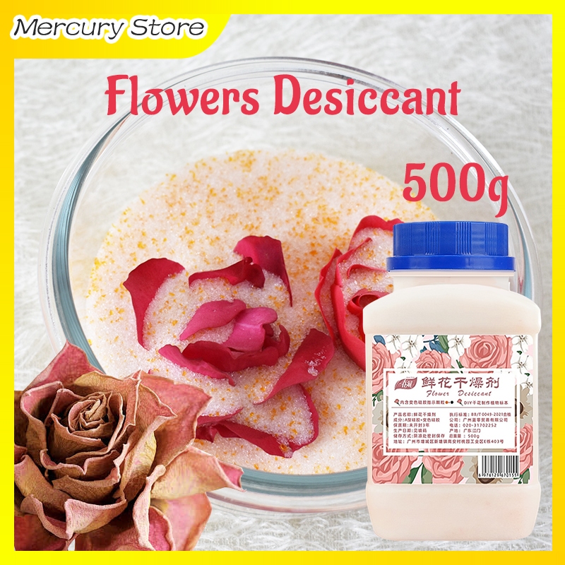 Jual Reusable Silica Gel Powder 500gr Pengawet Bunga Segar Kemasan ...