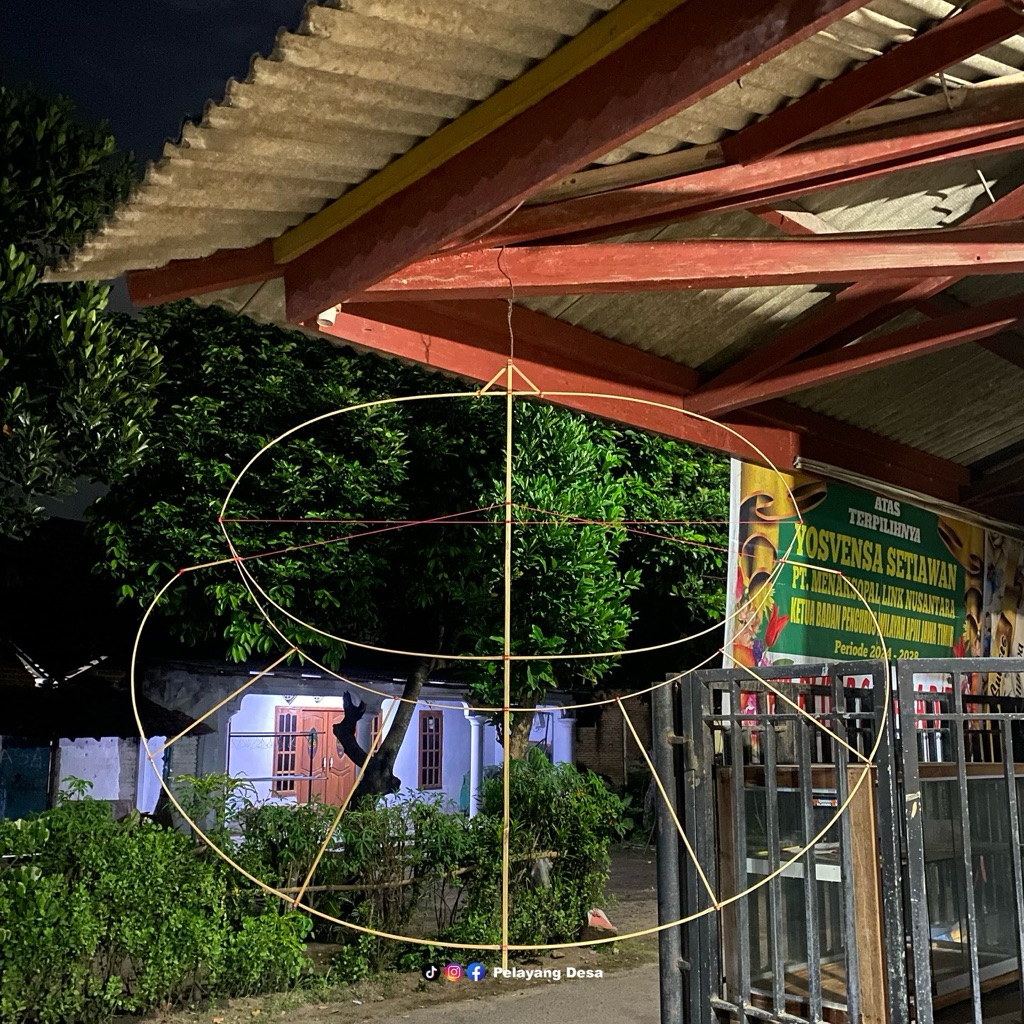 Jual Rangka gapangan Blitaran/lodoyoan Pegon ceper 2 meter RAKIT ...