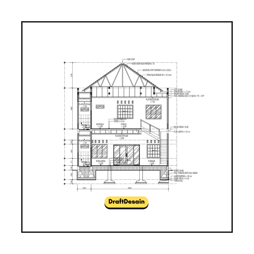 Jual Jasa Desain Layout Rumah / Gambar Denah Rumah 2D | Shopee Indonesia