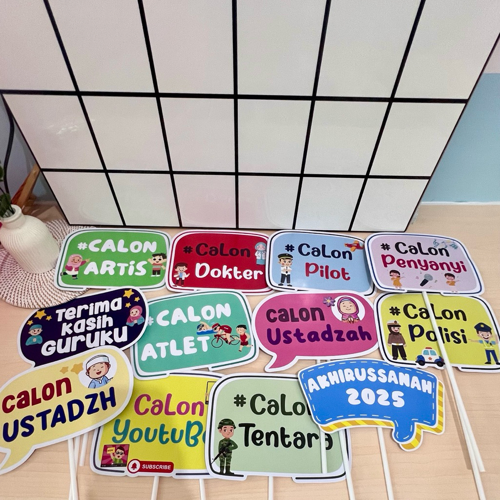 Jual Properti Photobooth | Props Photobooth | Prop Photobooth Wisuda ...