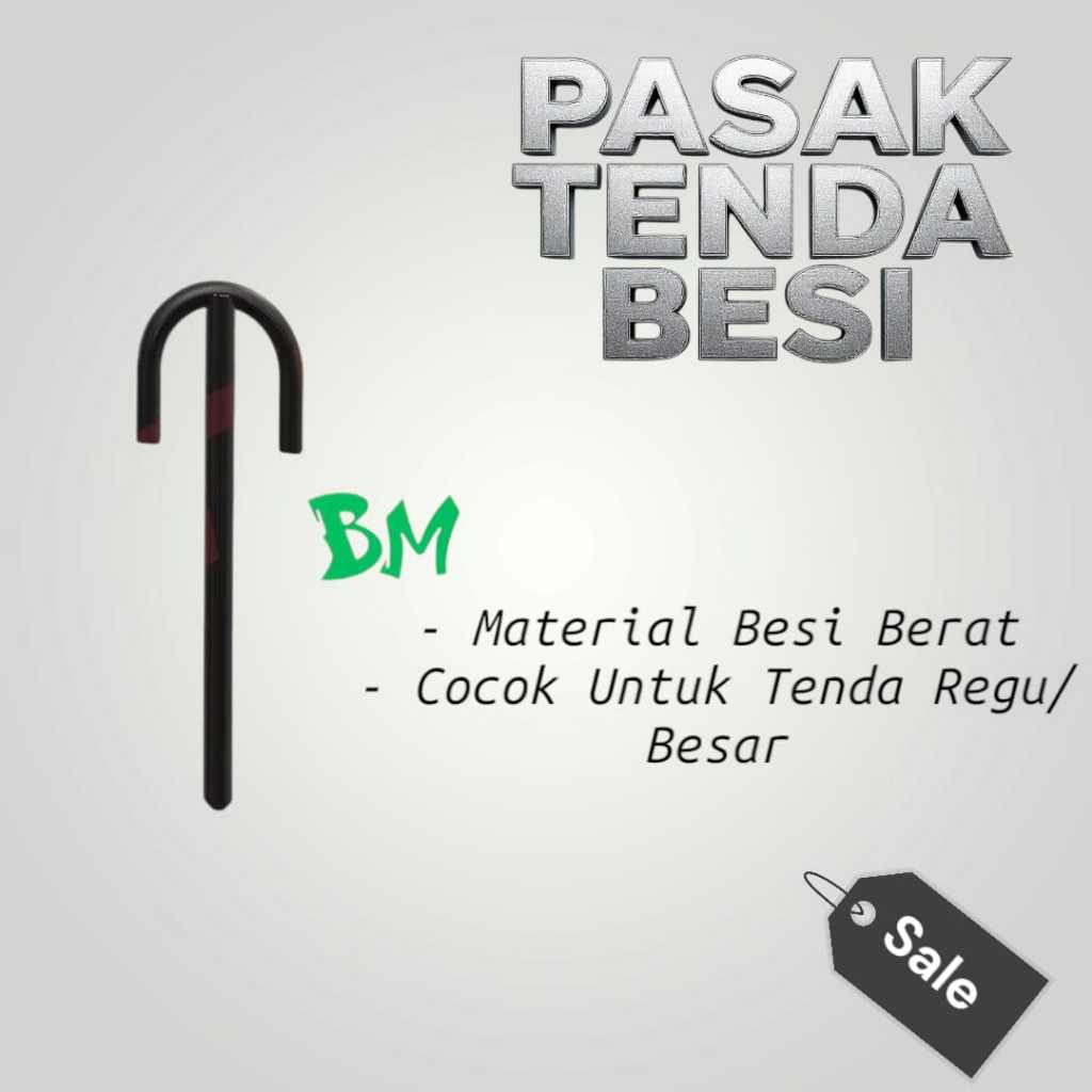 Jual Pasak Patok Besi Tenda Camping Jumbo Panjang | Shopee Indonesia