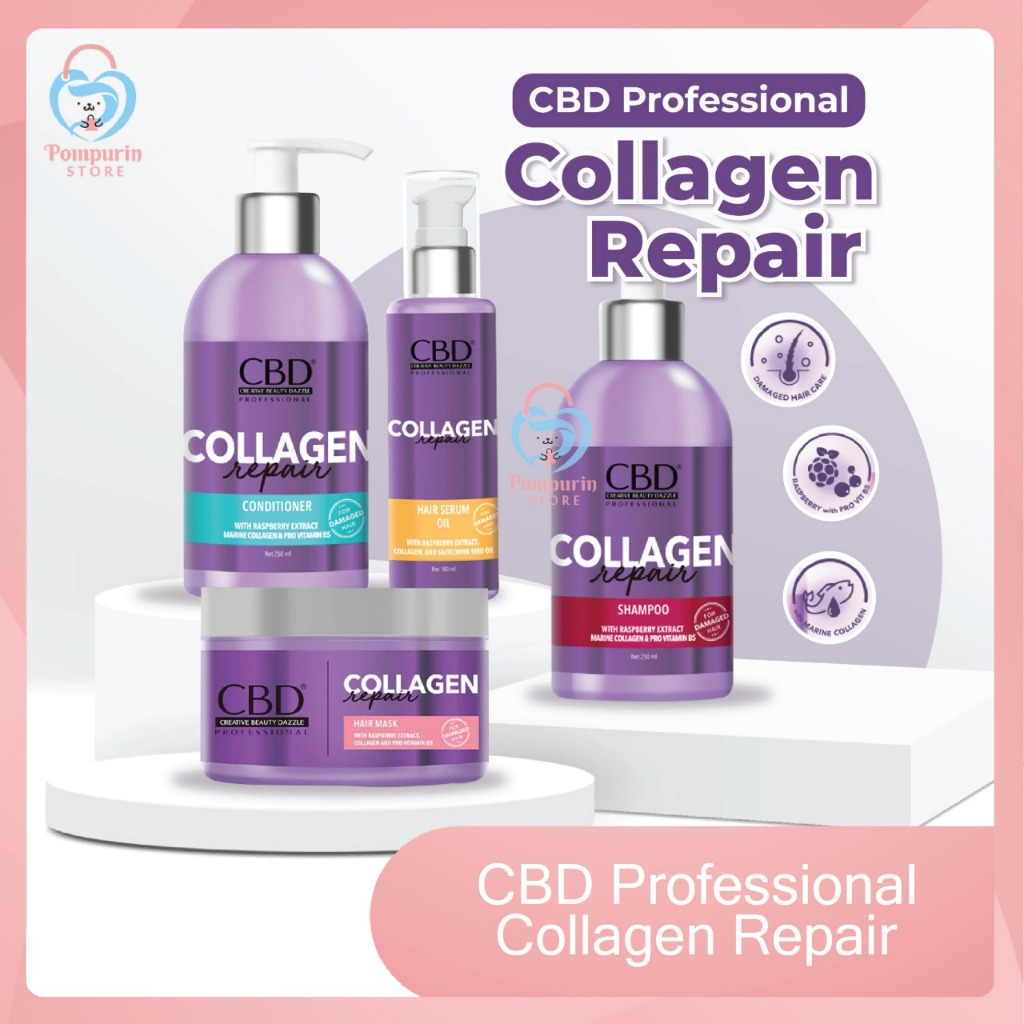 Jual CBD Professional Collagen Repair (For Damaged Hair) Series ...