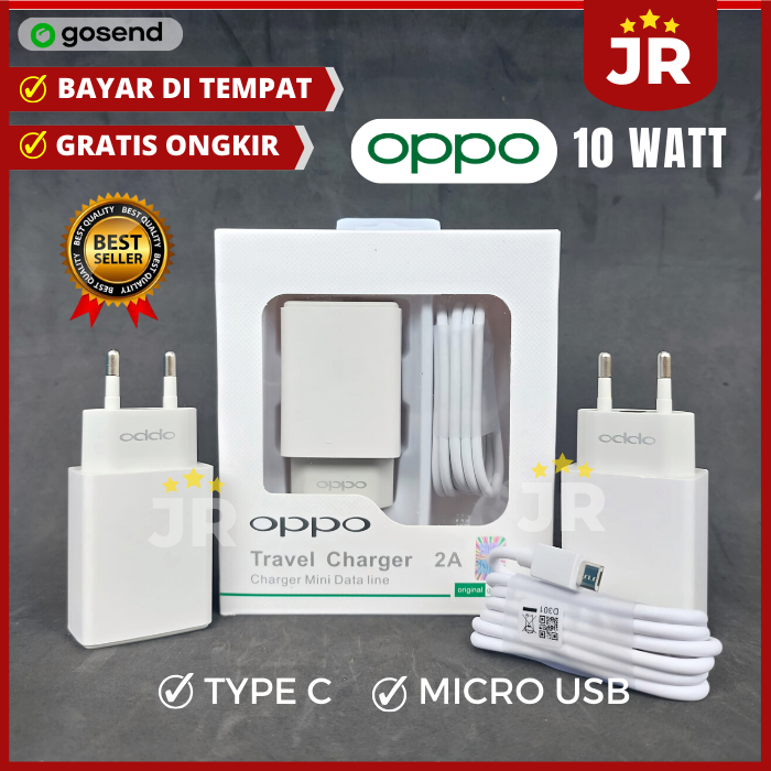 Jual Charger 0ppo 10 Watt / 10W Micro USB / Type C | Casan / Carger ...