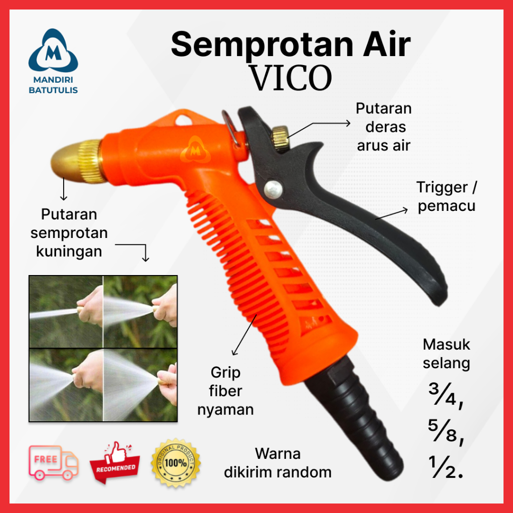 Jual Semprotan Air Taman Kuningan HDT - Semprotan Taman / Mobil / Motor ...