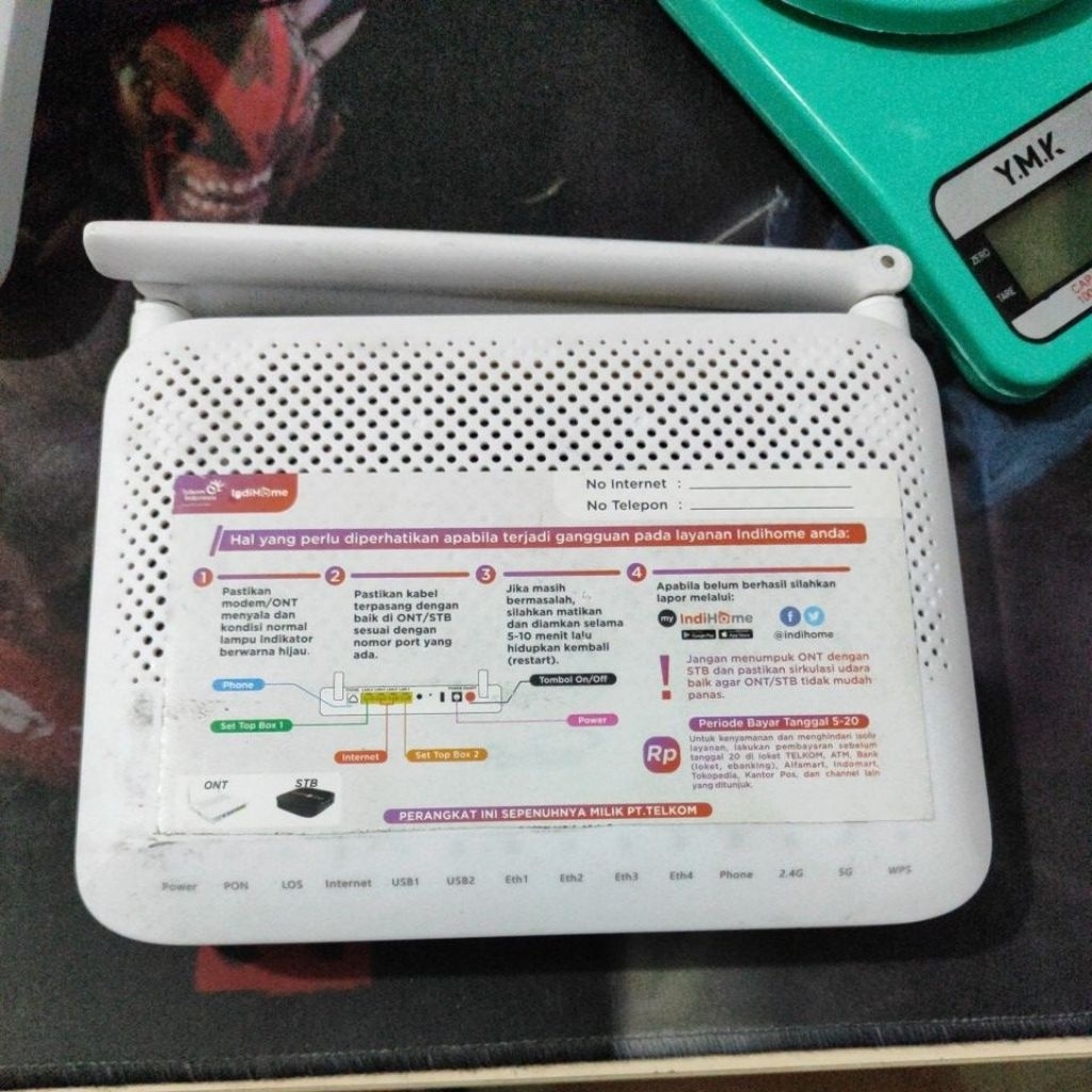 Jual Fiberhome D2 HG6145D2 Port Biru Unit Only | Shopee Indonesia