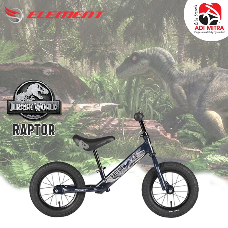 Jual Element RMB Jurassic World Raptor Push Bike Balance Bike Kick Bike | Shopee Indonesia