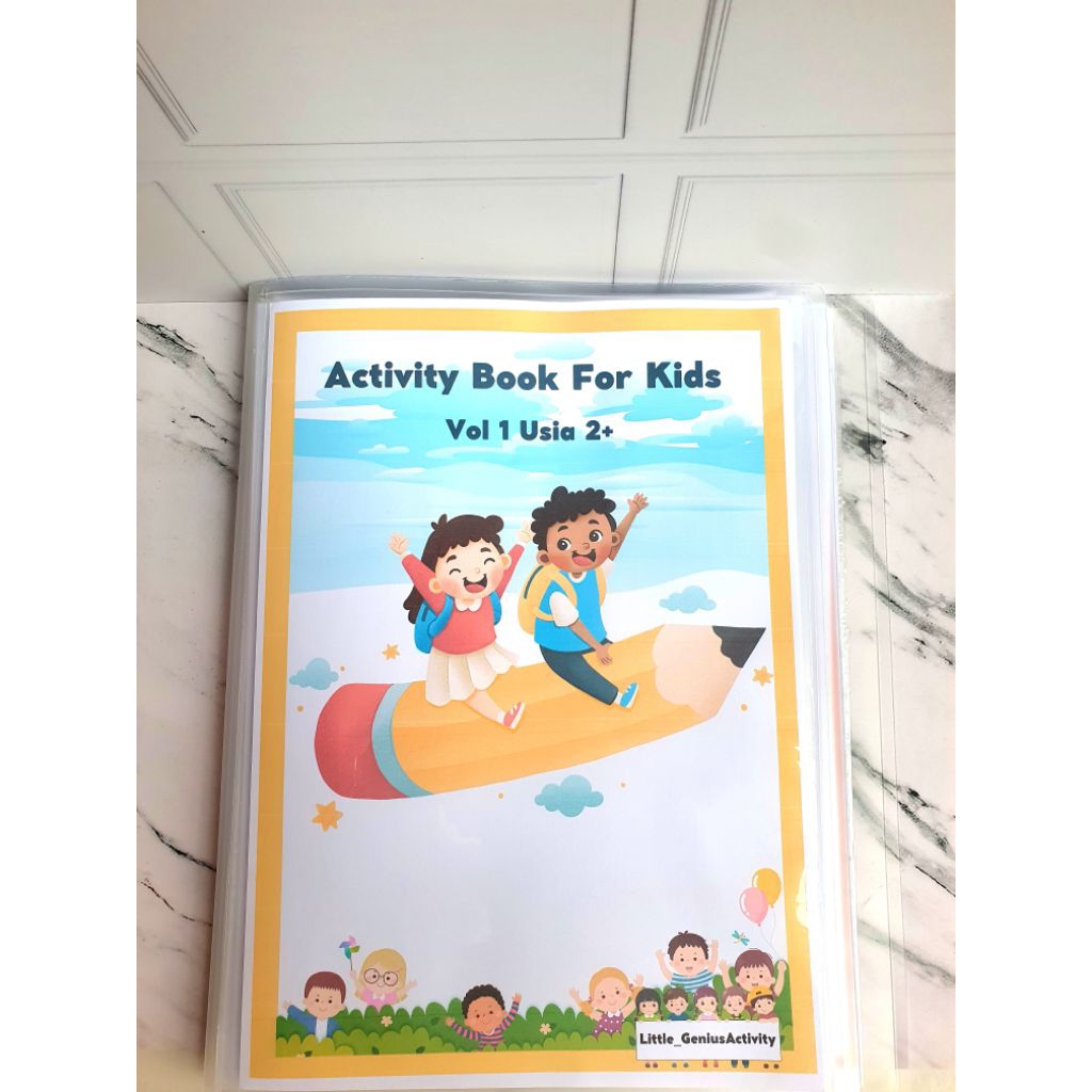 Jual Buku Aktivitas Pertamaku - Worksheet anak - Activity book - Lembar ...