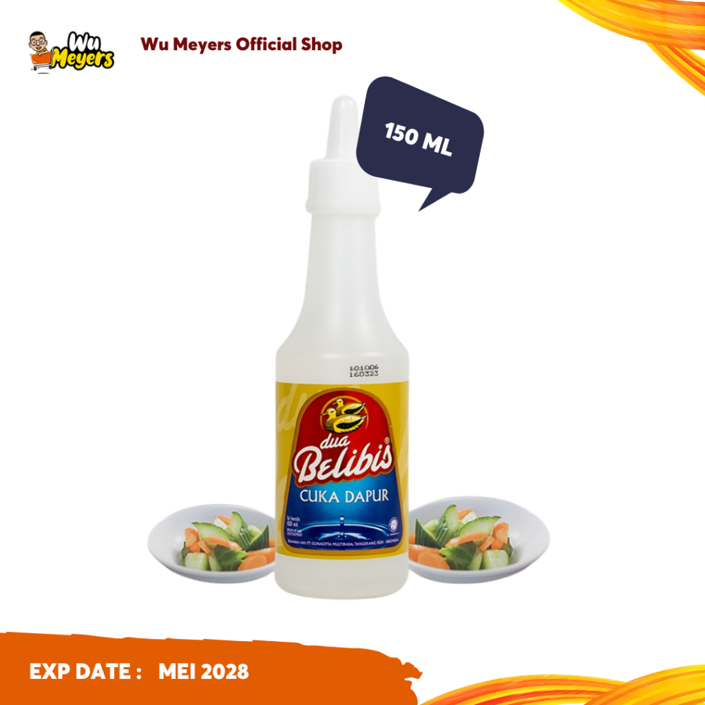 Jual Cuka Dapur Cap Dua Belibis 150 ml Cuka Dua Belibis | Shopee Indonesia
